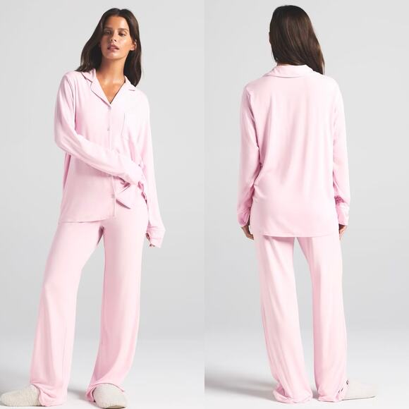 SKIMS | Intimates & Sleepwear | Nwt Skims Sleep Long Sleeve Button Up ...